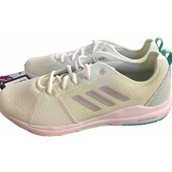 adidas | Shoes | Adidas Arianna Cloudfoam Seafoam Mint Green Trainers ...
